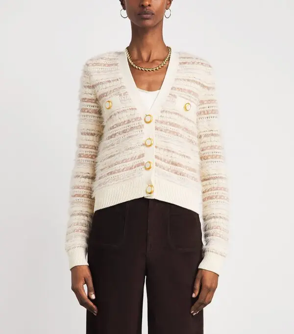 L'Agence Stripe Ariadne Cardigan