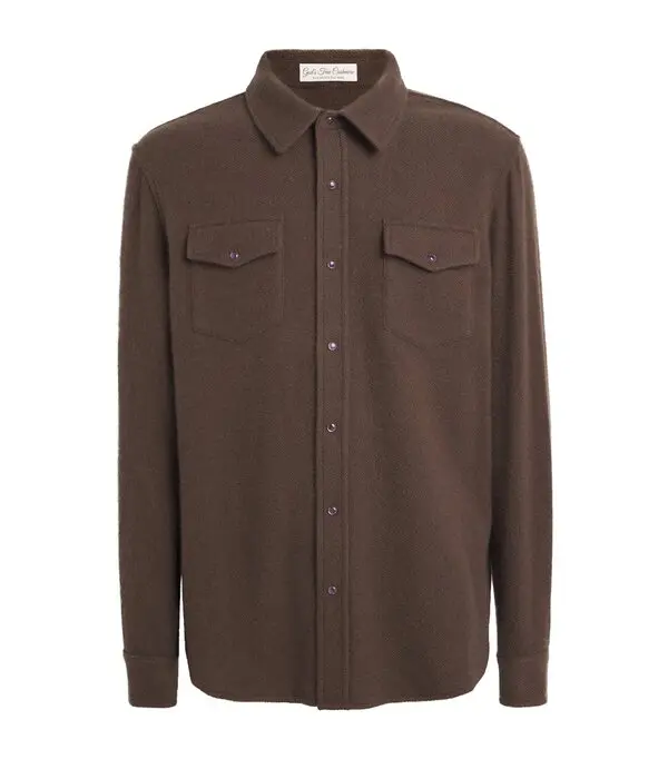 GOD'S TRUE CASHMERE Cashmere Button-up Shirt