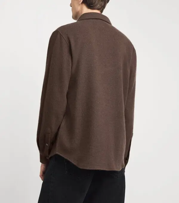 GOD'S TRUE CASHMERE Cashmere Button-up Shirt