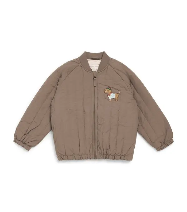 KONGES SLOJD Quilted Juno Bomber Jacket