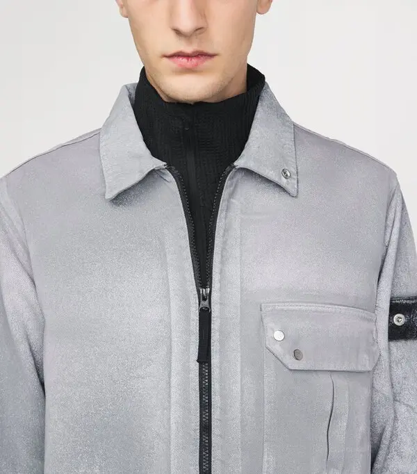 Stone Island Zip-up Overshirt