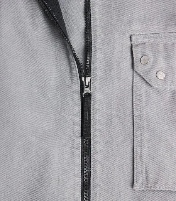 Stone Island Zip-up Overshirt
