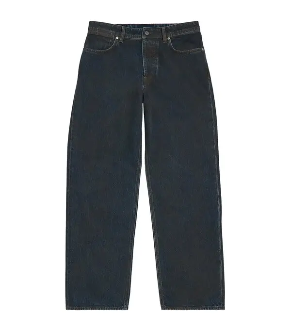 Stone Island Coated Relaxed Jeans