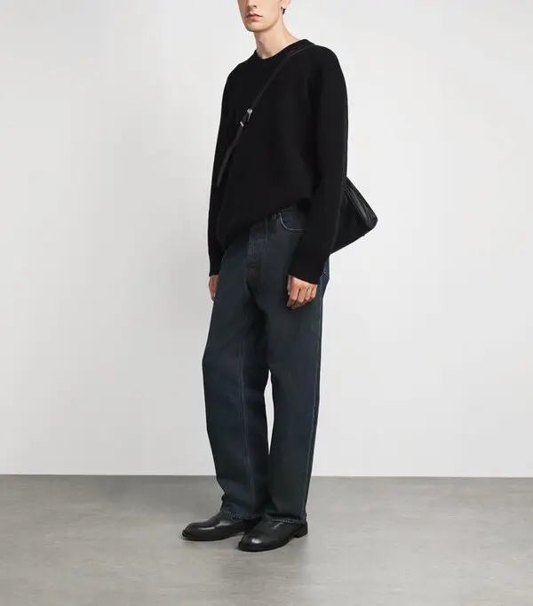 Stone Island Coated Relaxed Jeans