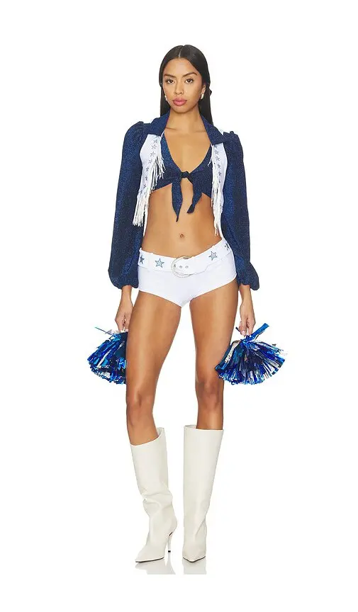 DOLLS KILL Lone Star Cheerleader Costume In . Also