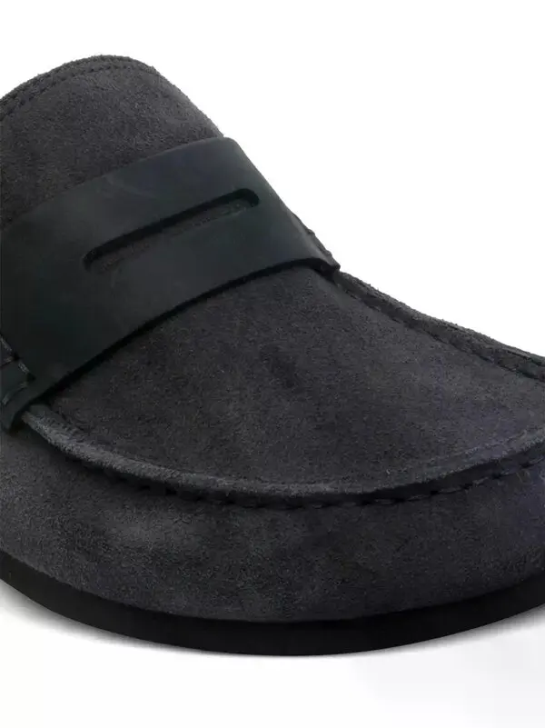 BIRKENSTOCK Naples Wrapped Mules - Grey