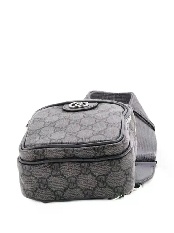 Gucci Ophidia Sling Bag Gg Coated Canvas Mini Crossbody Bag
