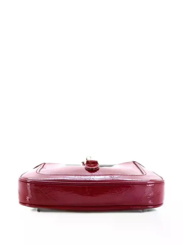 Gucci Jackie Notte Chain Patent Mini Hobo Bag