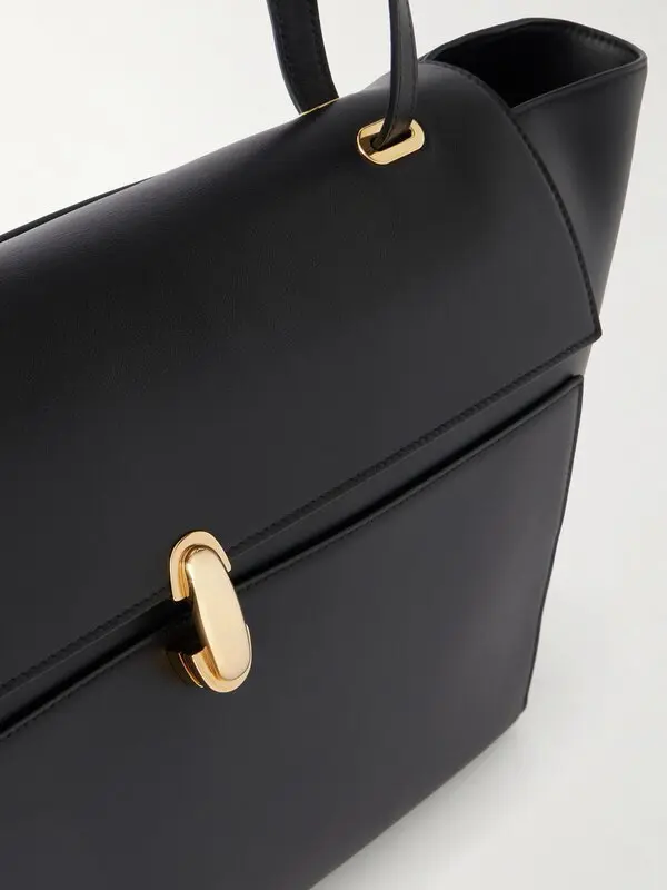 Savette Trapeze Large Leather Shoulder Bag