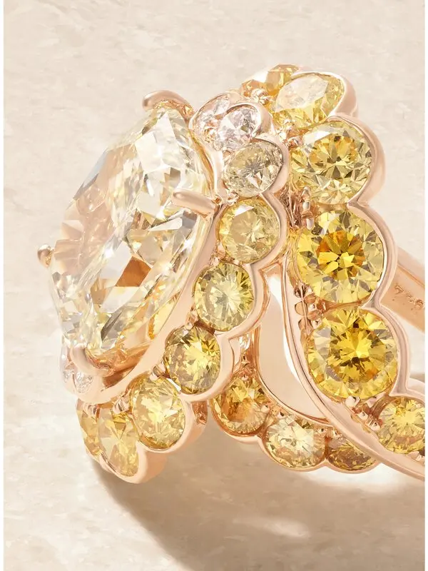 DAVID MORRIS Maelstrom 18-karat Diamond Ring