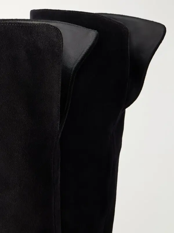 Paris Texas Rose 60 Suede Over-the-knee Boots