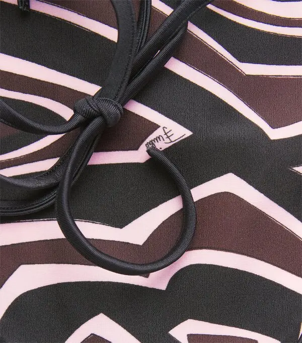 Emilio Pucci Labirinto Print Bikini Bottoms