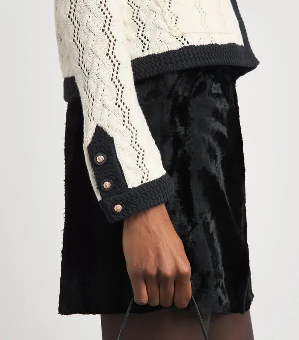 L'Agence Pointelle Zephyra Cardigan