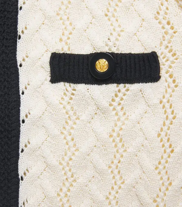 L'Agence Pointelle Zephyra Cardigan
