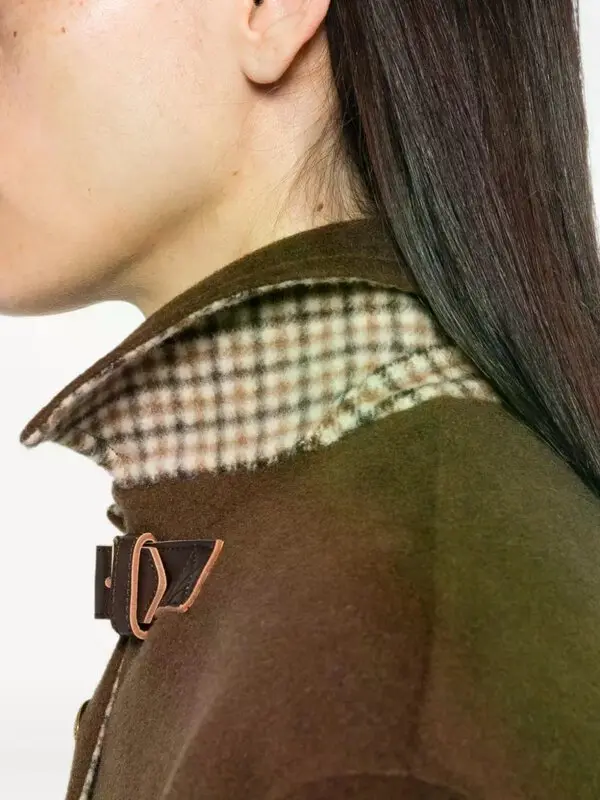 Sandro Button-up Wool Coat