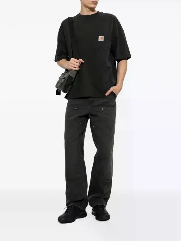 Carhartt Work In Progress Logo-patch Pocket T-shirt
