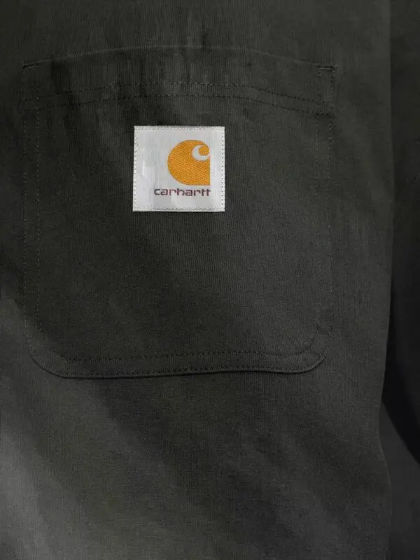 Carhartt Work In Progress Logo-patch Pocket T-shirt