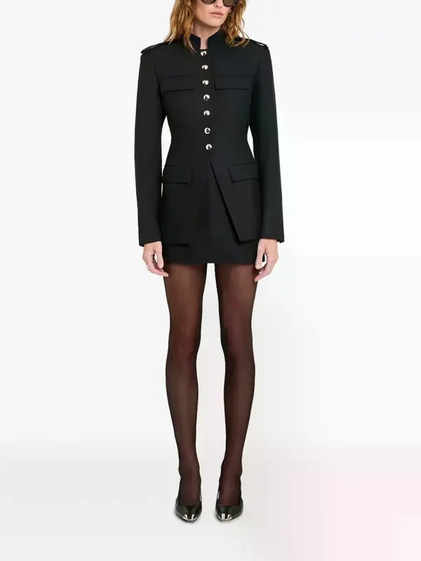 NICHOLAS Button-up Epaulette-detail Jacket
