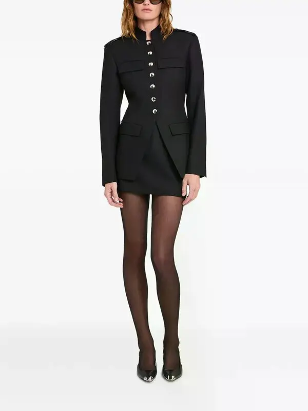 NICHOLAS Button-up Epaulette-detail Jacket