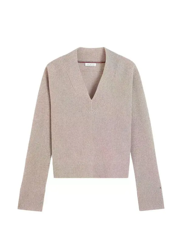 Tommy Hilfiger Ribbed-knit Wool Sweater