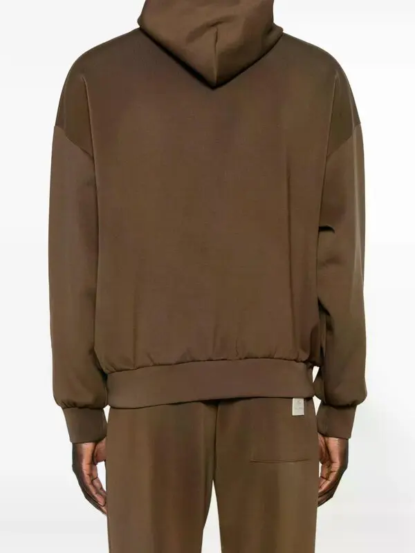 YES LONDON Logo-patch Hoodie