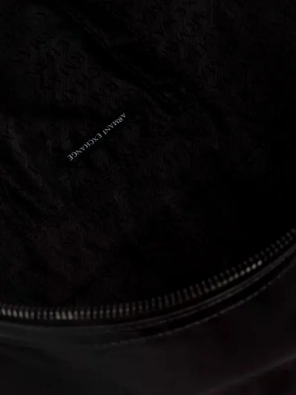 Armani Exchange Up For Party Logo-detail Backpack