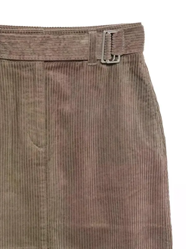 Marc O'polo Belted Corduroy Midi Skirt