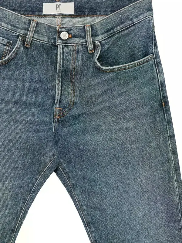 PT TORINO Faded-effect Jeans