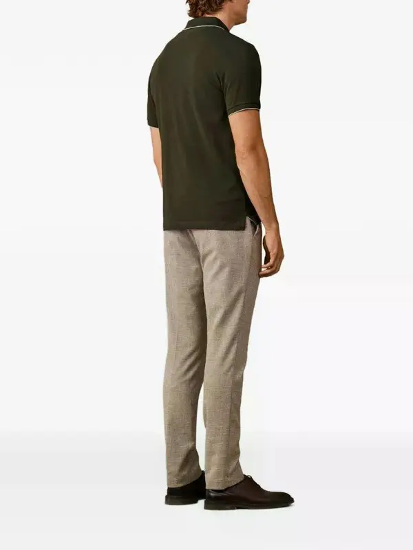 HACKETT  Heritage Tipped Cotton Polo Shirt