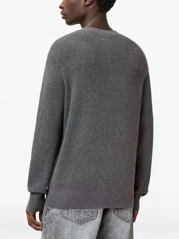 ALLSAINTS Aspen Waffle-knit Wool-blend Jumper