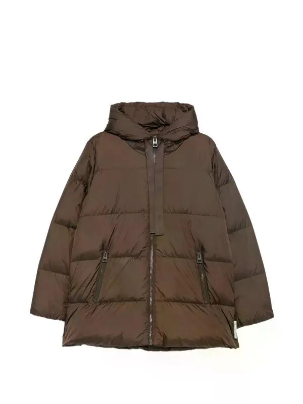 Marc O'polo Hooded Puffer Jacket - Brown