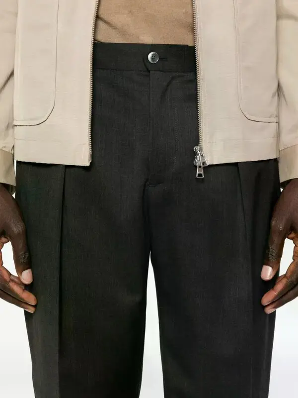 BRIGLIA 1949 Portobellos Pleated Trousers
