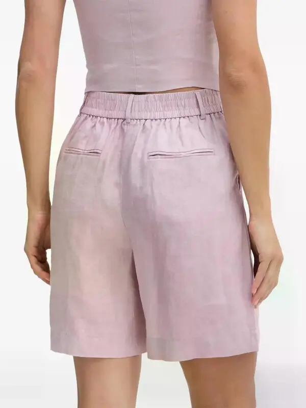 BENETTON Pleated Elasticated-waist Shorts