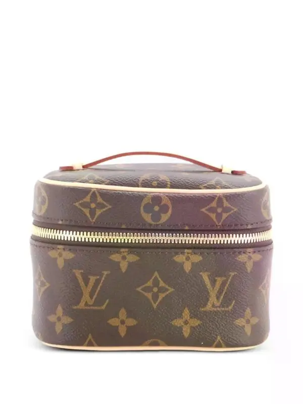 LOUIS VUITTON Nice Vanity Case Monogram Canvas Nano Pouch