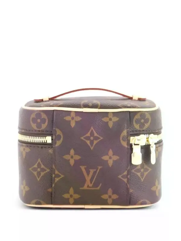LOUIS VUITTON Nice Vanity Case Monogram Canvas Nano Pouch