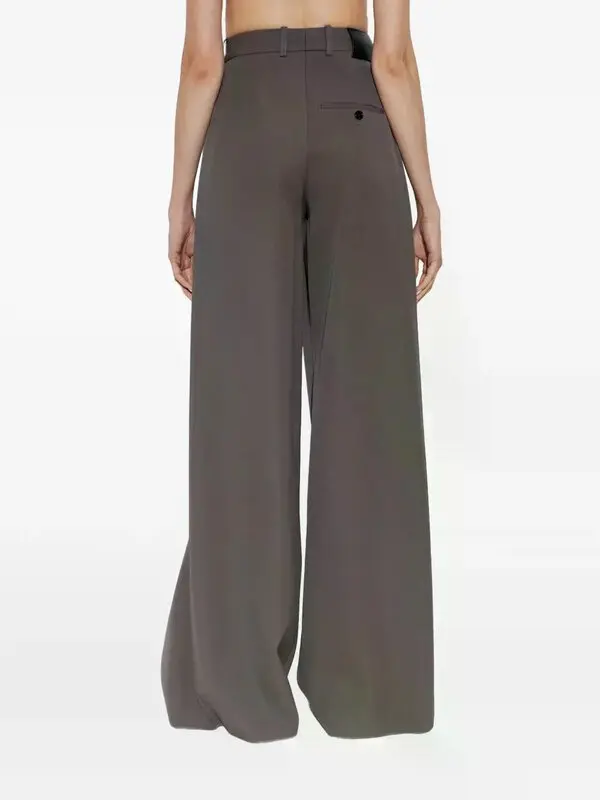 Balenciaga Squared Tailored Pants In Smoke