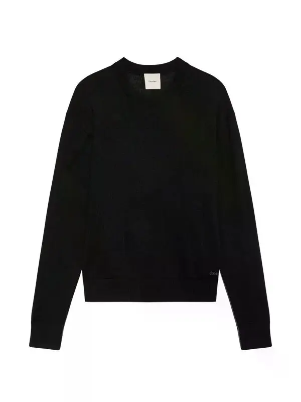 Calvin Klein Crew-neck Long-sleeve Sweater