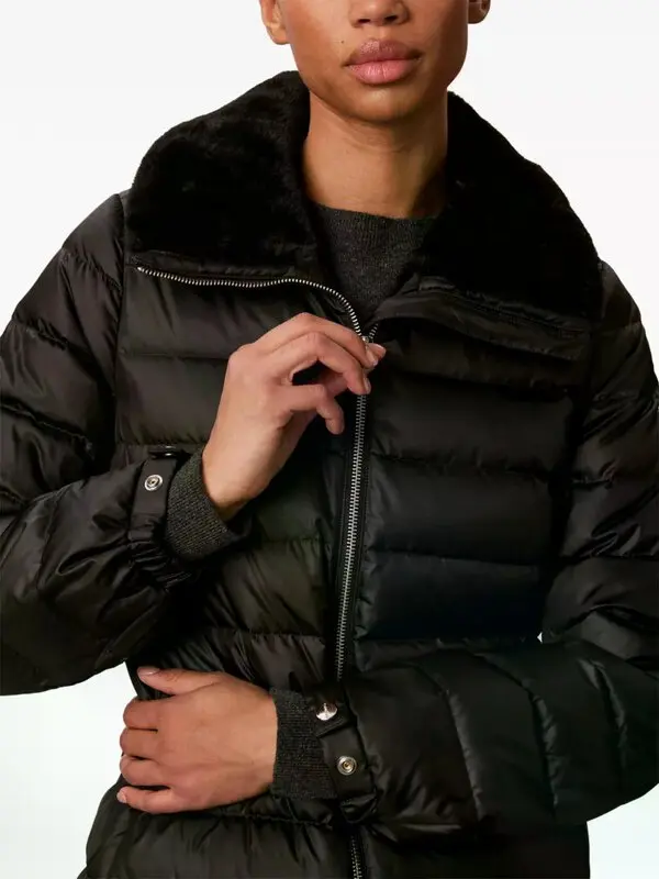Calvin Klein Faux-fur-trim Quilted Jacket