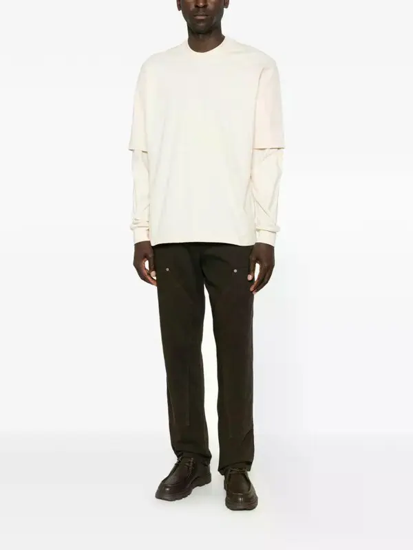 YES LONDON Layered-sleeve Sweatshirt