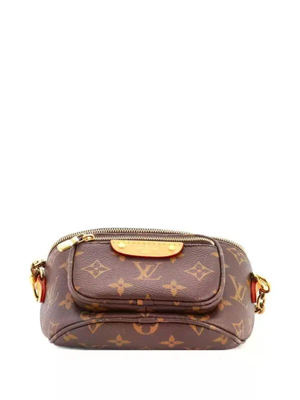 LOUIS VUITTON Bum Bag Monogram Canvas Mini Belt Bag