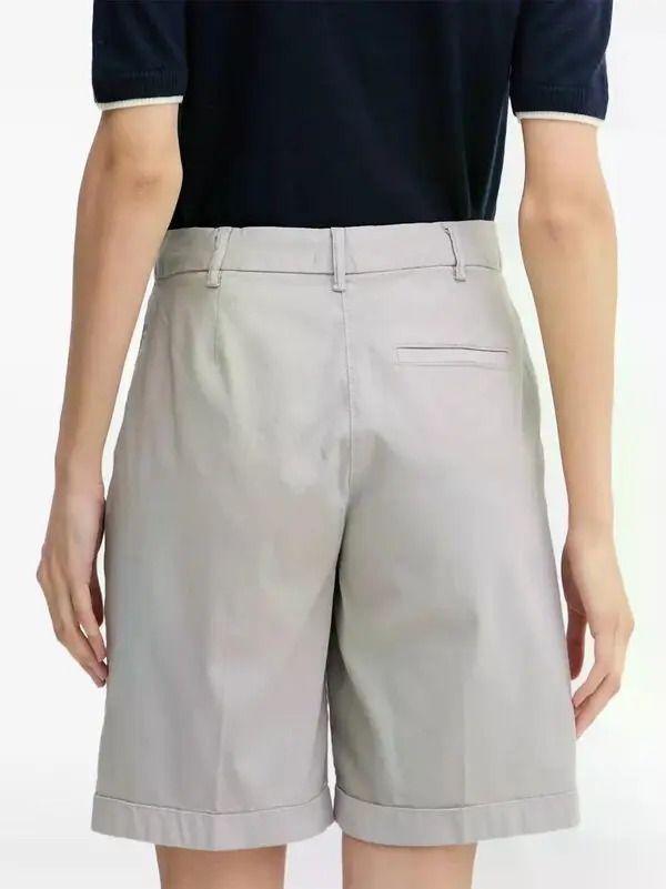 BENETTON Turn-up Cuff Shorts - Grey