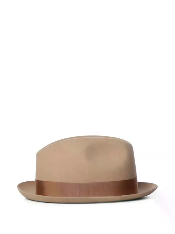 Borsalino Grosgrain-trim Felt Hat