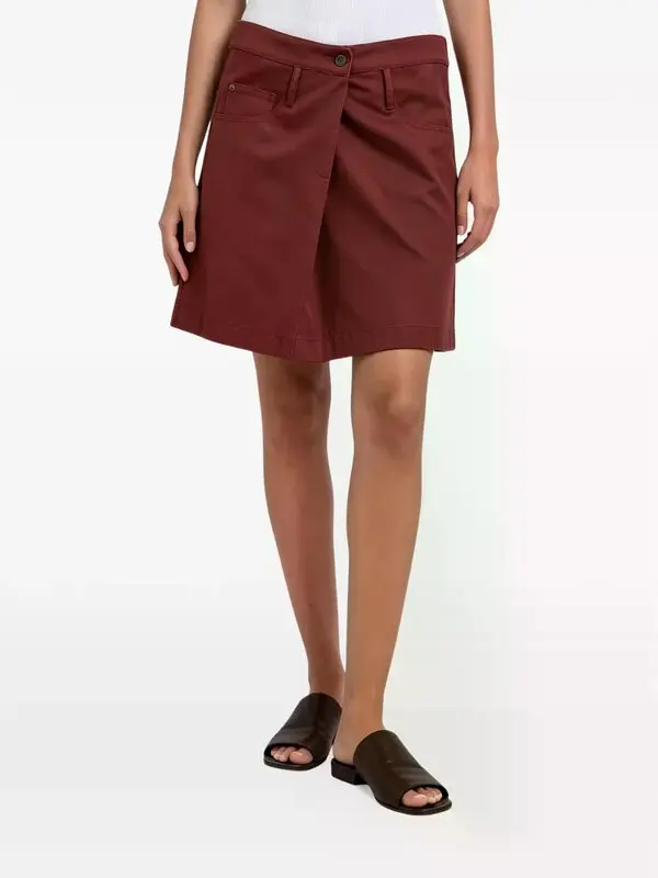Brunello Cucinelli Wrap-front Skirt