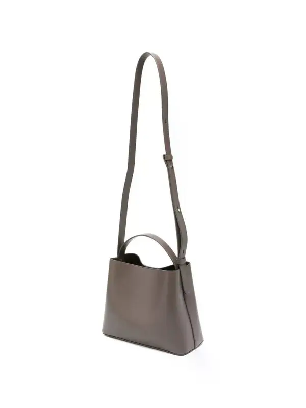 AESTHER EKME Mini Leather Tote Bag - Grey