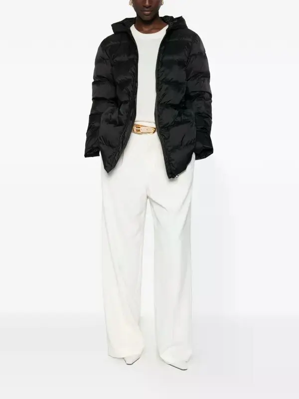 Max Mara Quilted Hooded Jacket