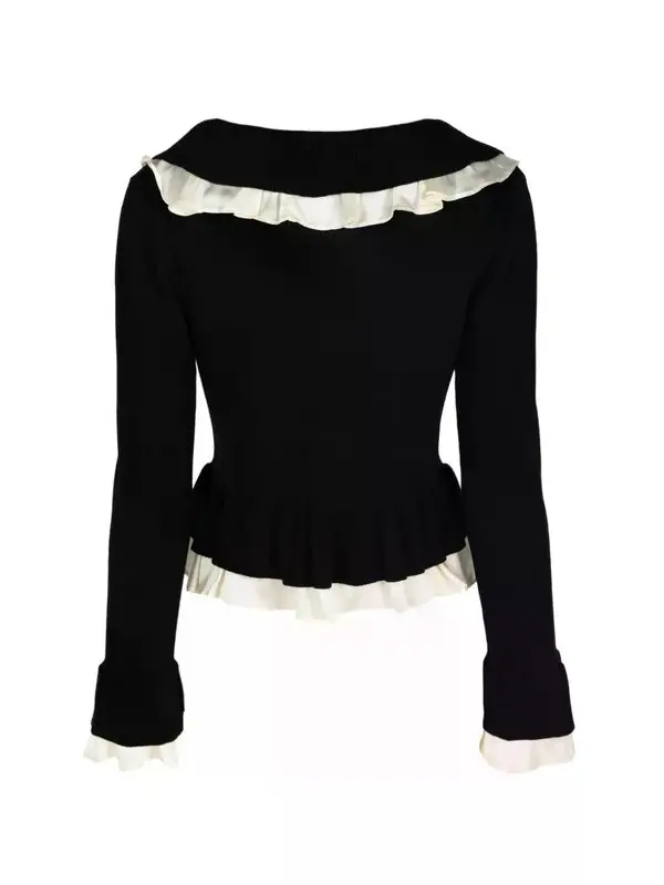 Cinq À Sept Melinda Ruffled Cardigan