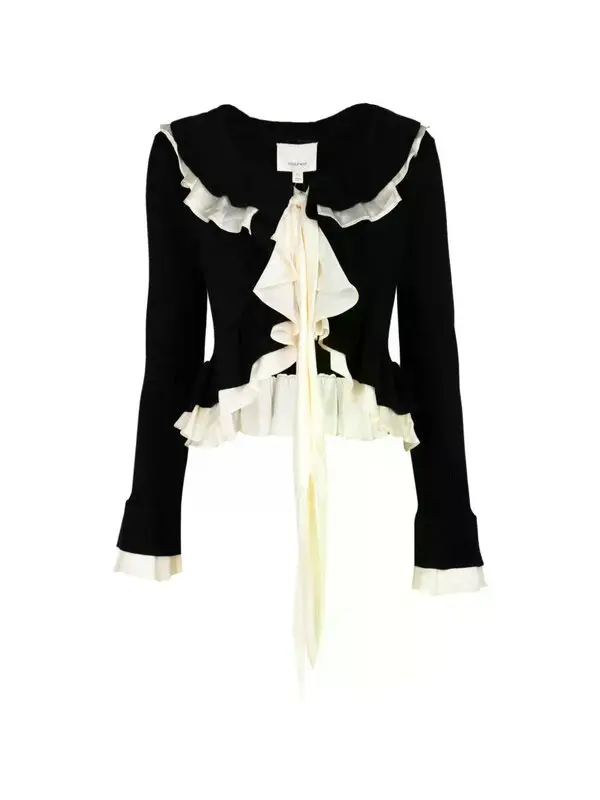 Cinq À Sept Melinda Ruffled Cardigan