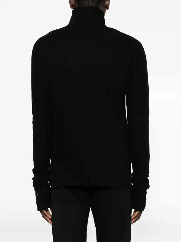 MA+ Zip-up High-neck Sweater