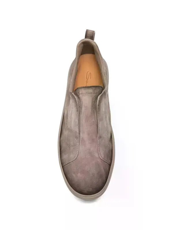 Santoni Logo-debossed Sneakers
