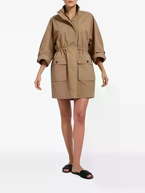 Brunello Cucinelli Drawstring Mini Dress